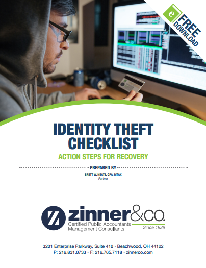 Thank You | Identity Theft Checklist